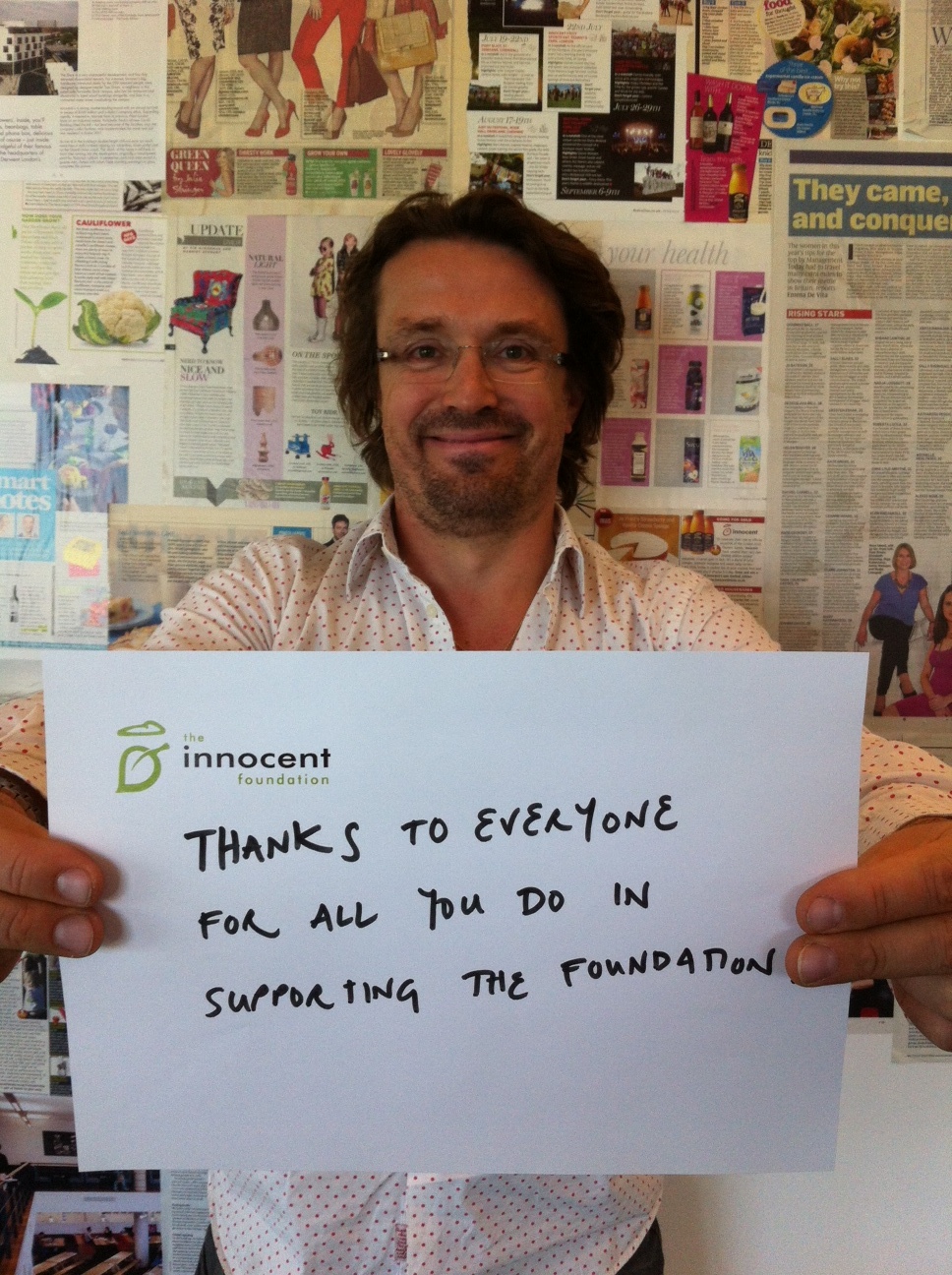 no thank YOU - The Innocent Foundation : The Innocent Foundation